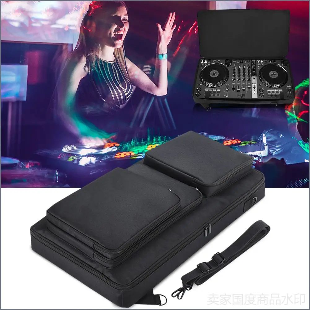 Чехол для DJ-контроллера Pioneer DDJ-FLX6 GT/SX/SX2/SX3 с регулируемым ремнём и защитой из ПЭ-пены
