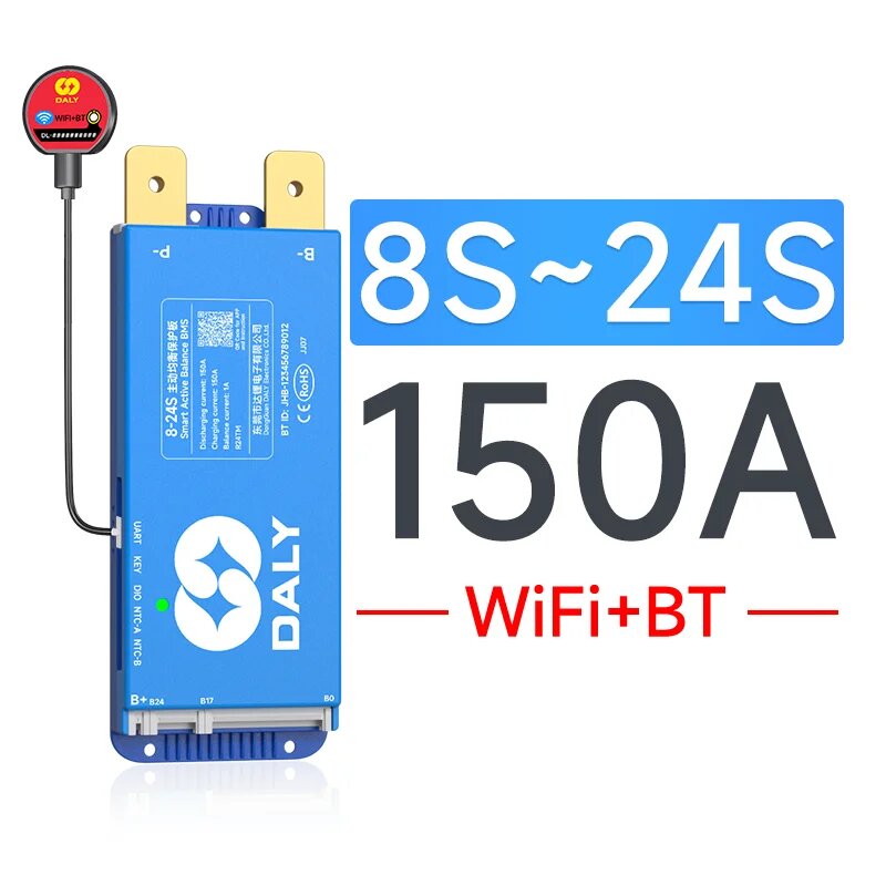 Daly BMS 8S-24S 150A WiFi+BT