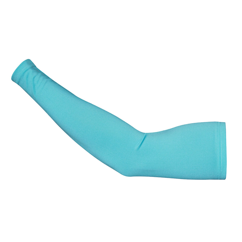 Рукавчики для рук унисекс для активного отдыха, быстротекущие, дышащие, защищающие от солнца, для велосипедного спорта и бега, материал 90% полиэстер + 10% спандекс, цвета Черный/Белый/Синий/Зеленый/Оранжевый, размеры S(EU), M(CN)=длина 15.4 дюйма /