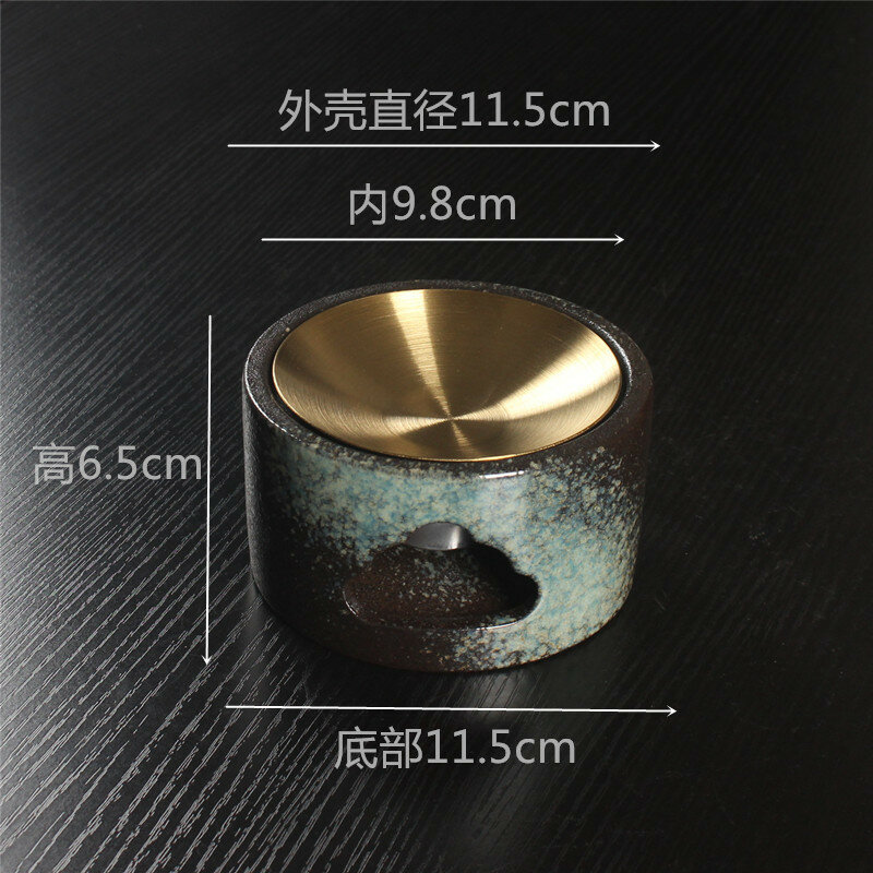 Керамический ароматический горелка для домашнего использования, внутренний обогреватель эфирных масел, свечная горелка, лампа для кофейного порошка, диффузор аромата сандалового порошка