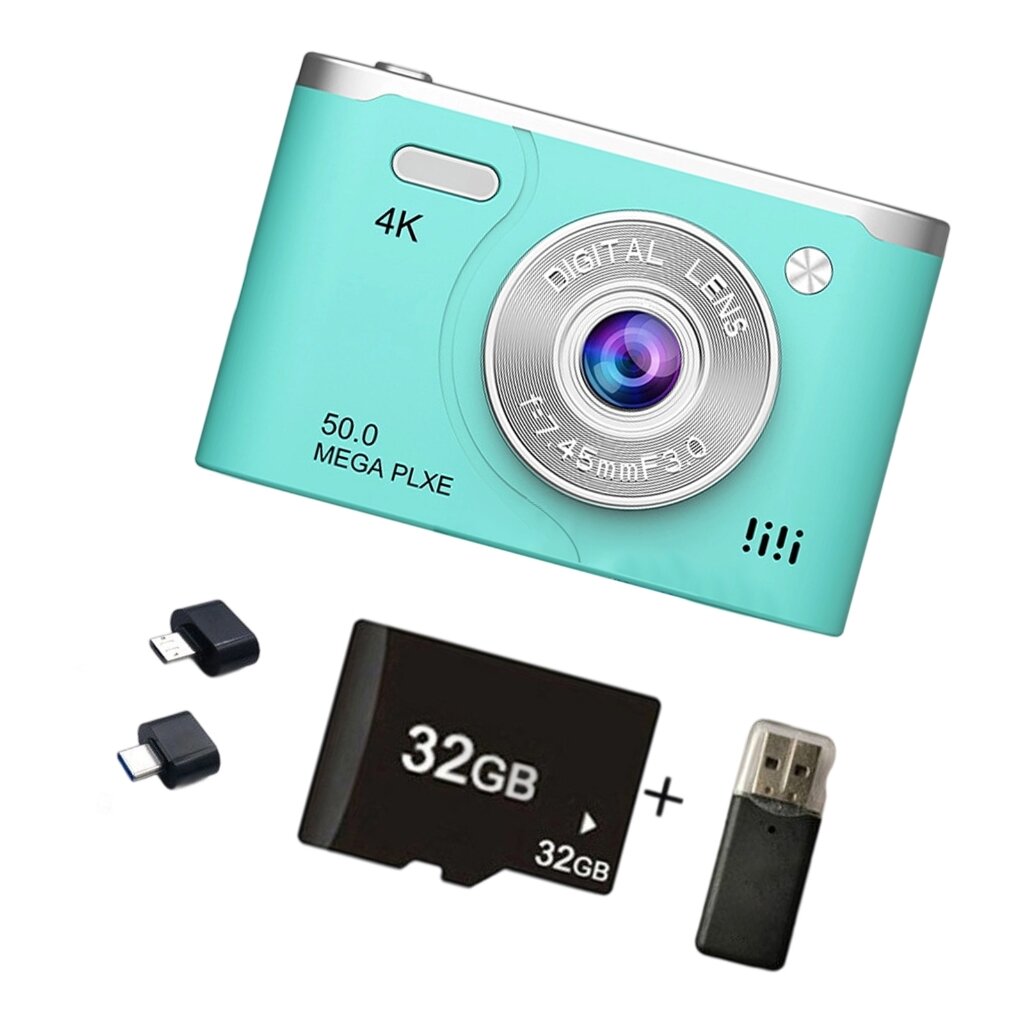 Цифровая камера CCD-зеленый