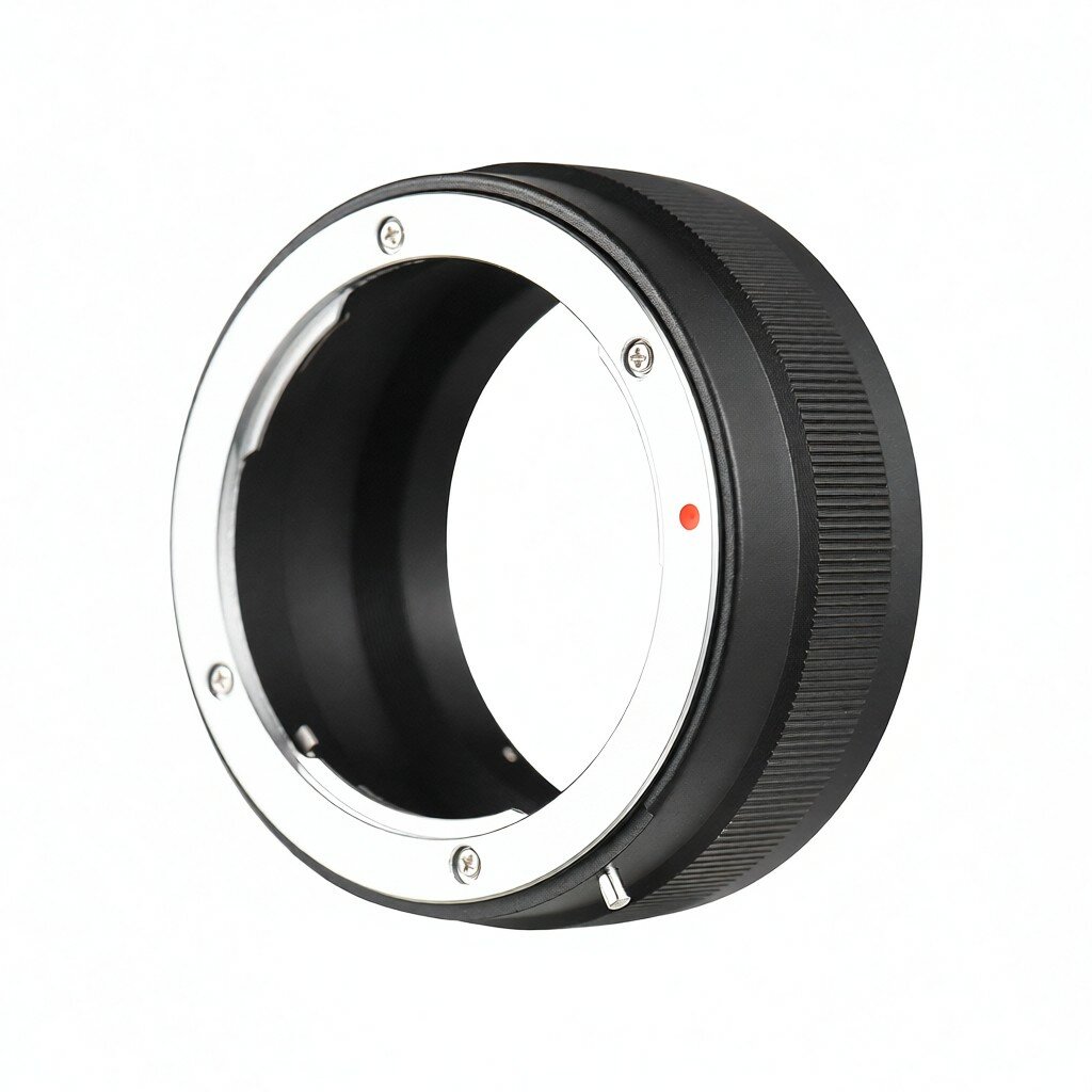 Адаптер для монтажа объектива FOTGA CY-Mount Contax/Yashica на Canon EOS RF-Mount камеры зеркальная, черный цвет, материал алюминиевый сплав и латунь, вес адаптера 75г, количество 1 штука