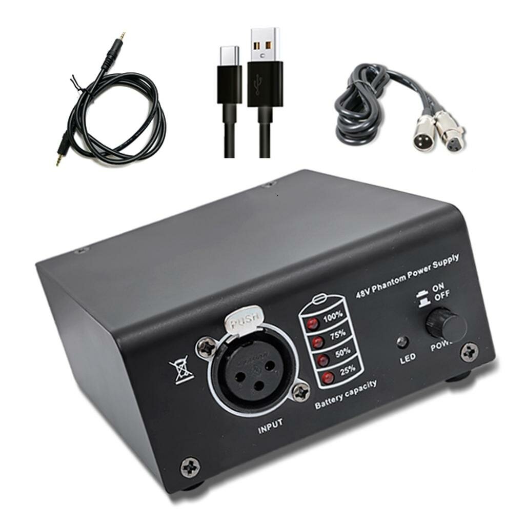 Портативный адаптер питания 48 В с кабелем Type C