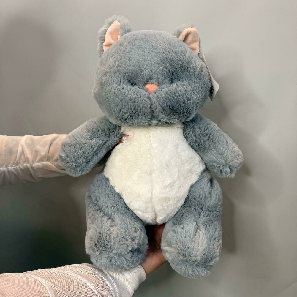Игрушка котик серый