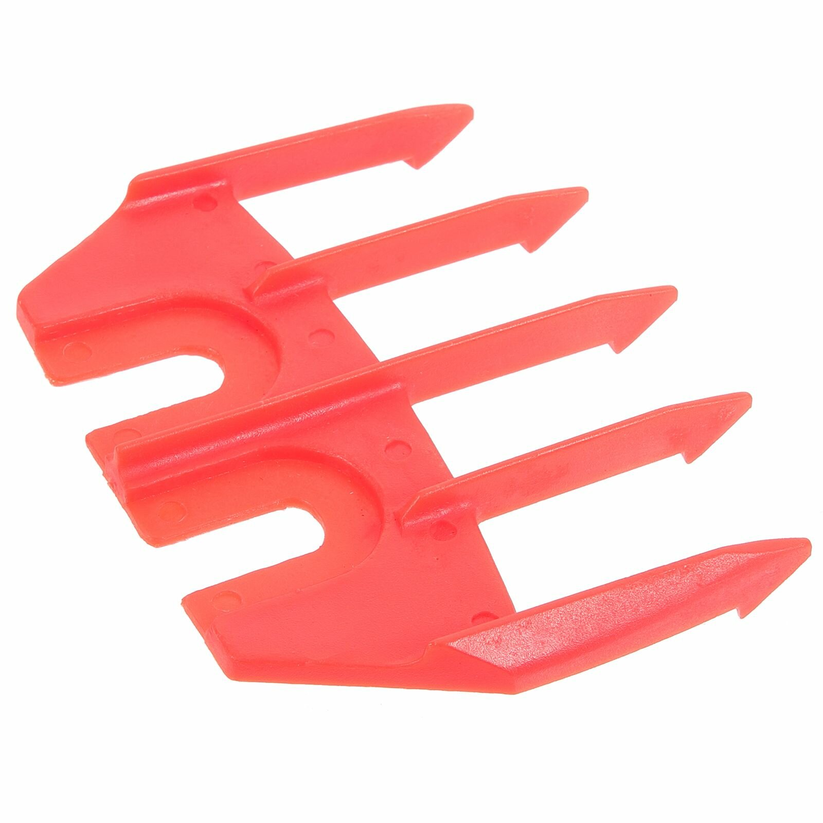 Электрический направляющий гребень для машинки для стрижки овец из пластика красного цвета