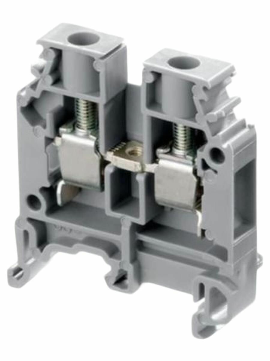 Клеммник винтовой M6/8 6мм. кв. серый ABB 50шт