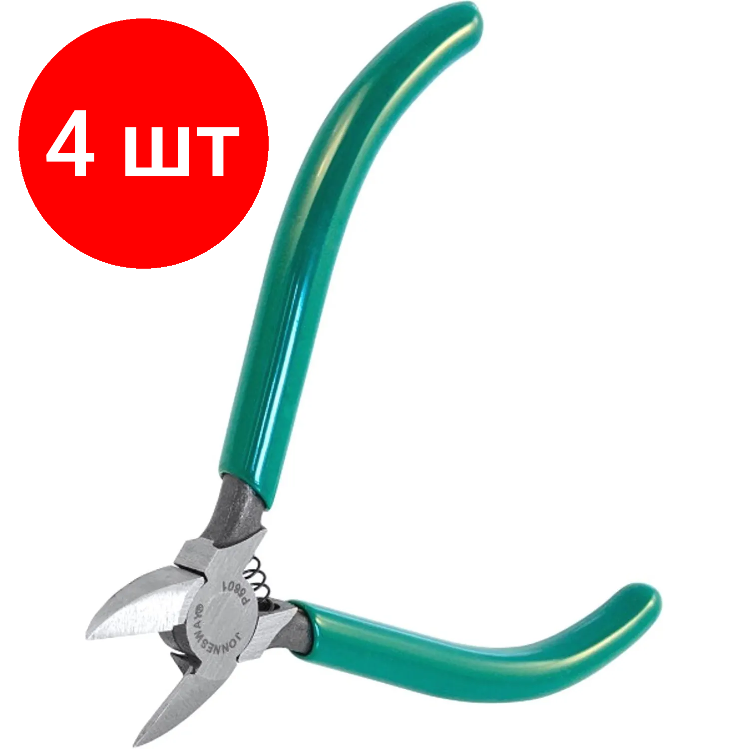 Комплект 4 штук, Бокорезы миниатюрные, 115 мм Jonnesway P5601