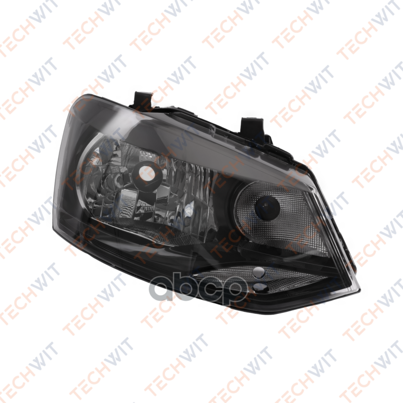 Фара передняя Прав. ч рная VW Polo 2010-2014 4D TechWit арт. HD001VWG006BL
