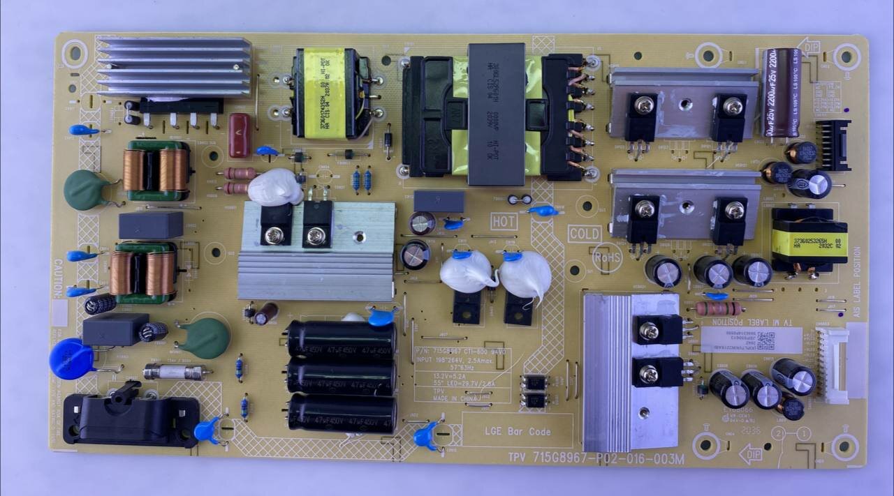 Блок питания PSU: 715G8967-P02-016-003M для телевизора 55UN70006LA