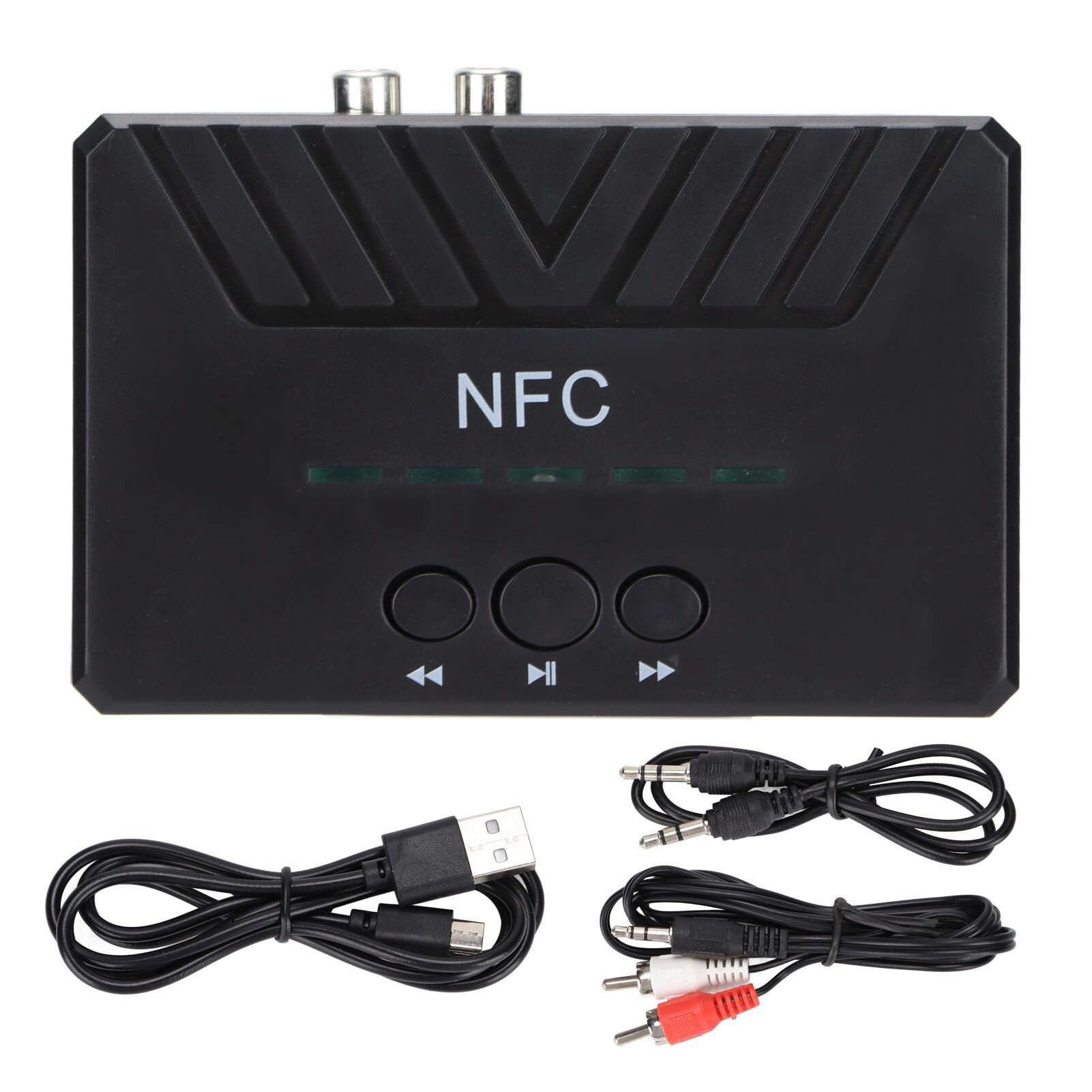 Bluetooth 5.0 приемник с NFC и USB-воспроизведением