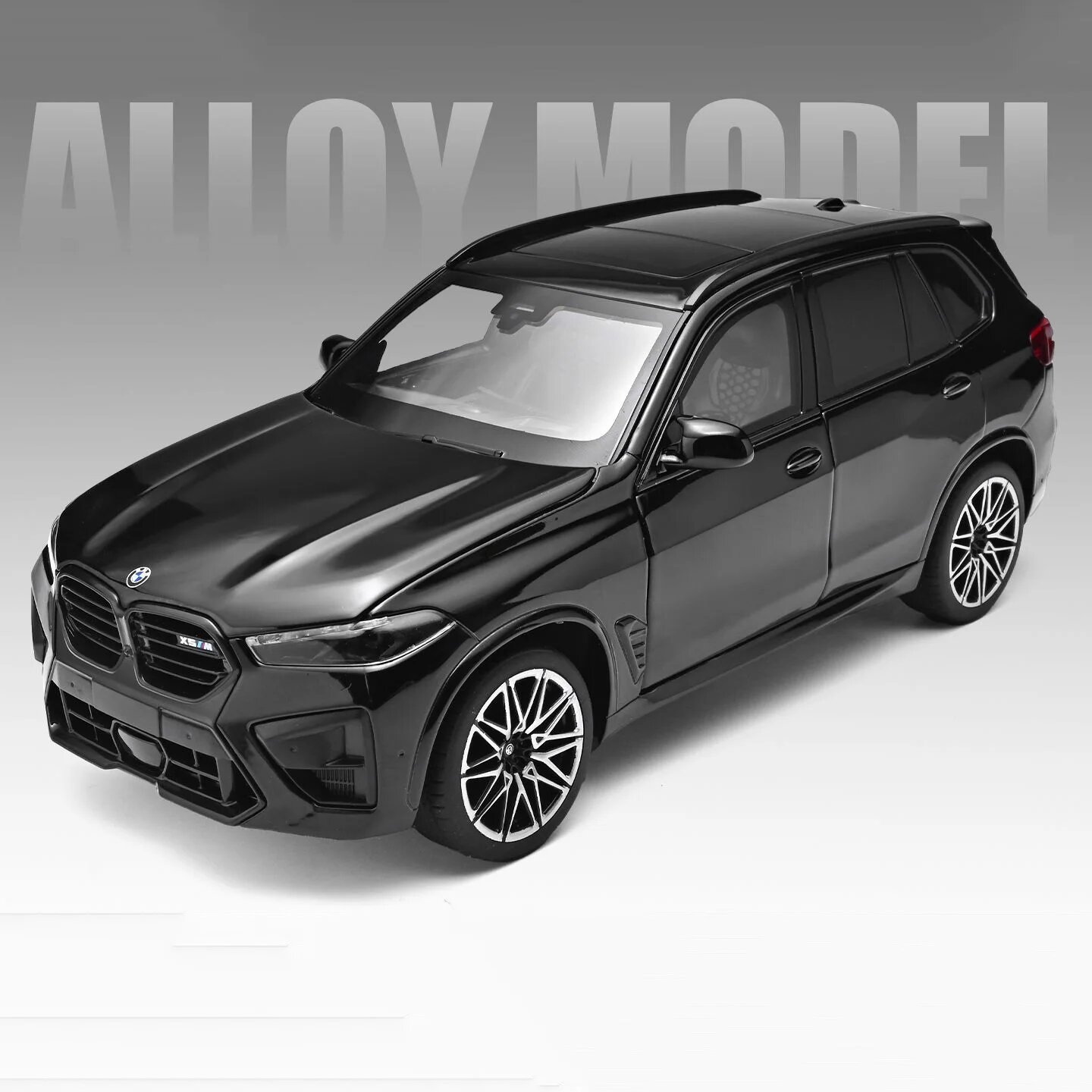 Модель автомобиля BMW X5M X5 Black Mamba 1:24 Черный, Black
