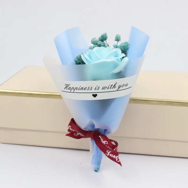 Мини-букет мыльных роз, цвет 1pcs1