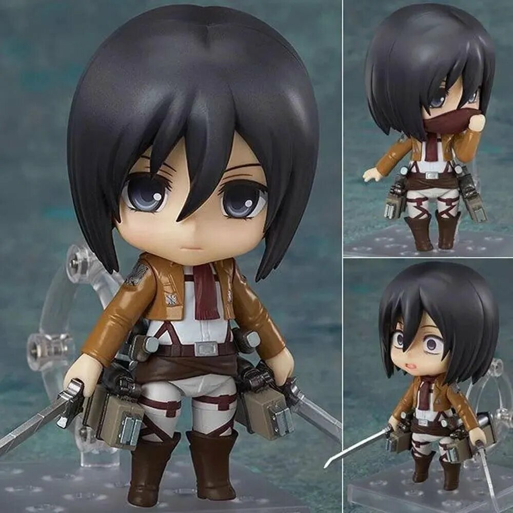 Фигурка атака титанов Микаса Акkерман / Attack on Titan Mikasa Ackerman Nendoroid (10см) 365
