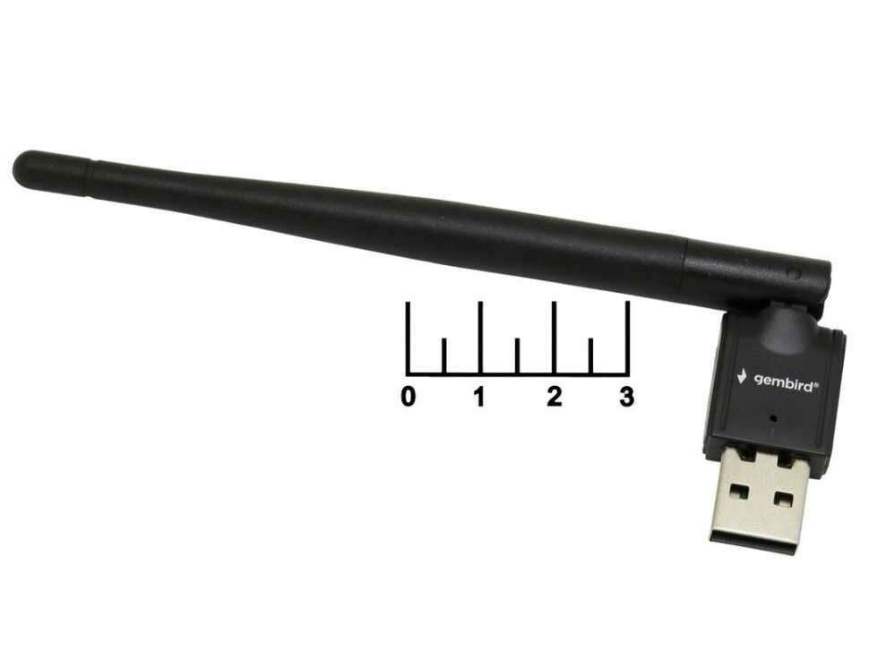 Адаптер Wi-Fi USB Gembird WNP-UA-010 (с диском)