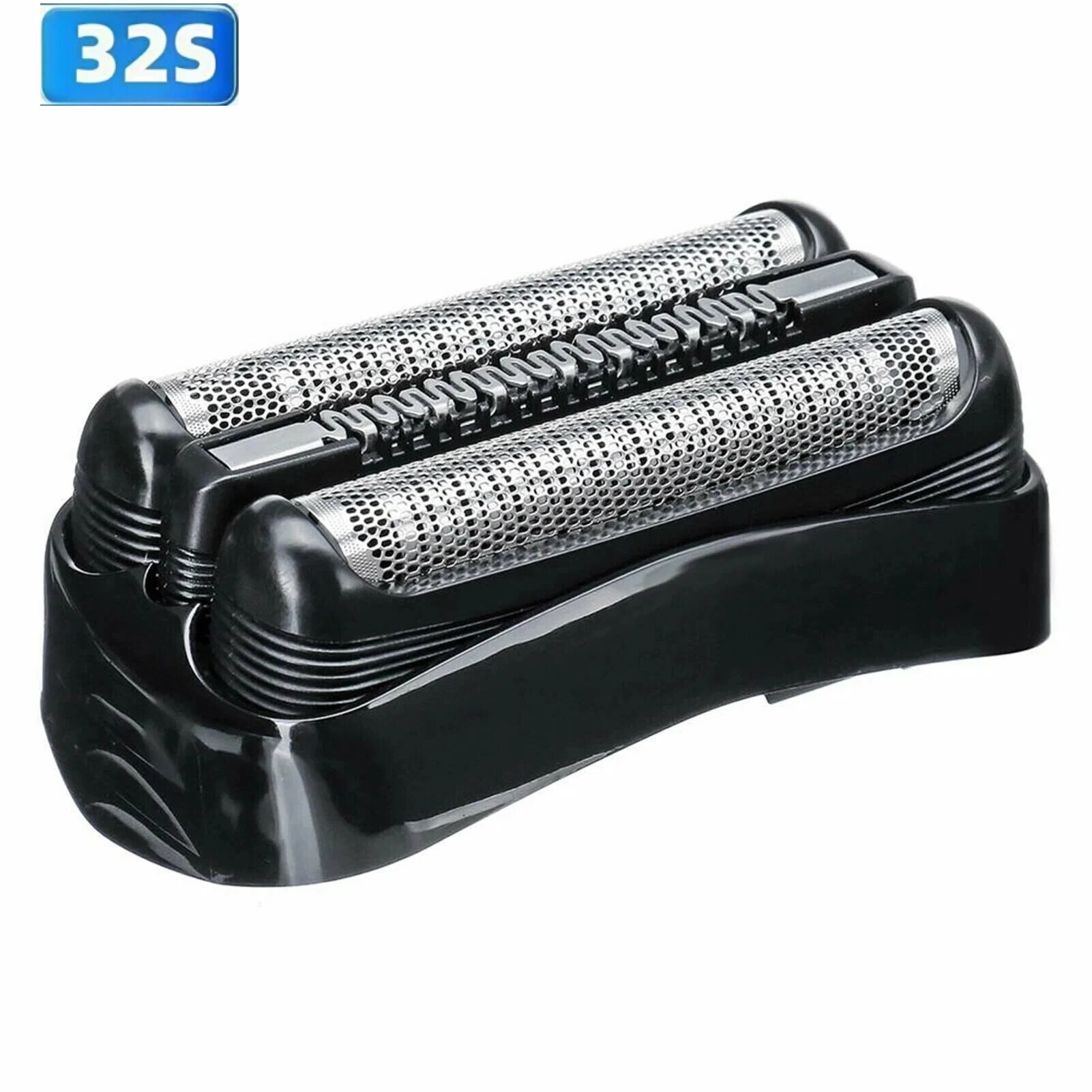 Сменные триммерные головки Braun Series 3, сменная сетка и резак 32S, простота установки и очистки, совместимость с Braun 3 Series