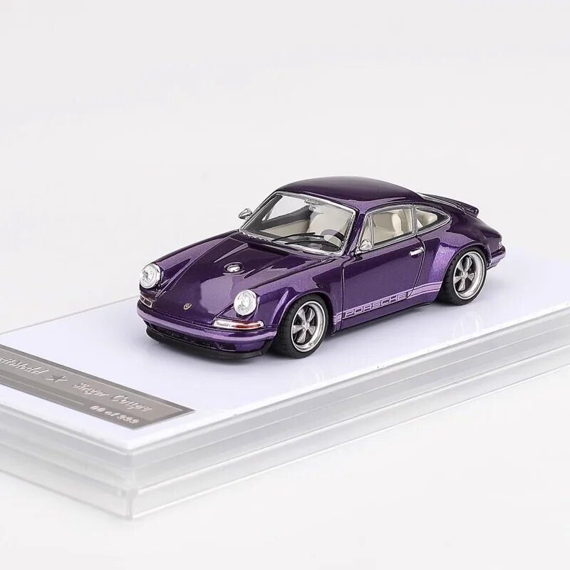Singer DLS Coupe, фиолетовый, металлическая модель 1:64