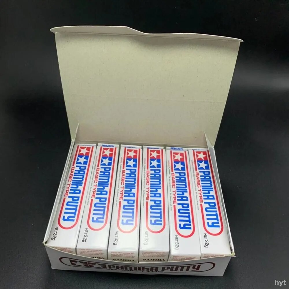 Эксклюзивная шпатлевка Tamiya 87053 серая Basic Type в тубе 32 г для моделирования на основе зубной пасты