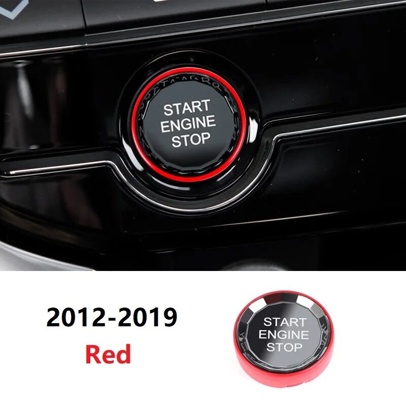 Кнопка Start/Stop двигателя Jaguar Red 2012-2019