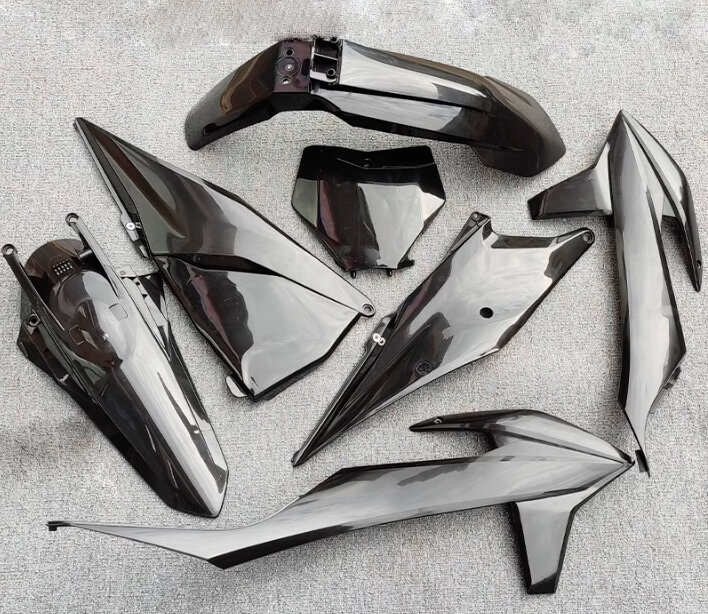 Комплект пластика для мотоцикла KTM EXC/SX/SX-F/EXC-F/GR8/Regulmoto/Kews 2019-2023 Чёрный