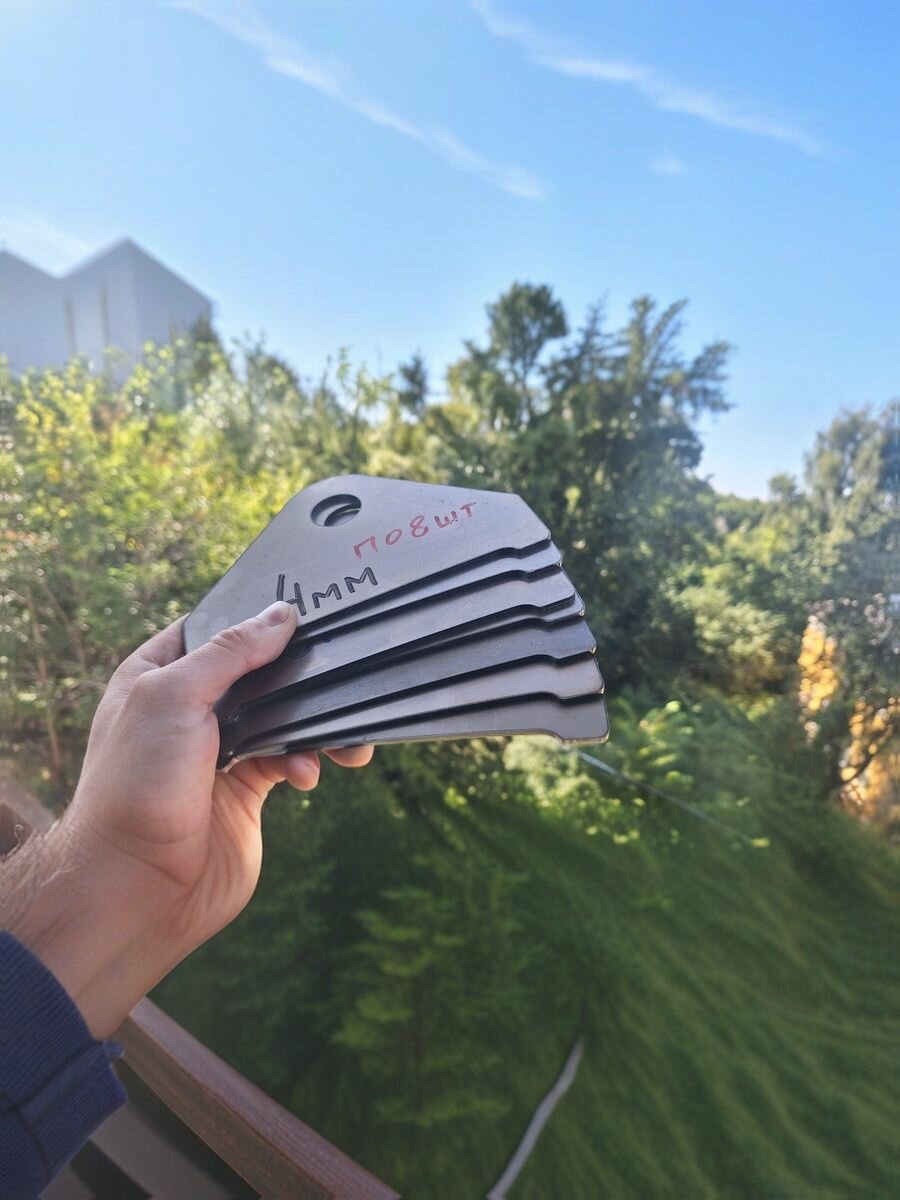 Вклaдыш вcтавка опоры pеcсopы Камаз, 4мм