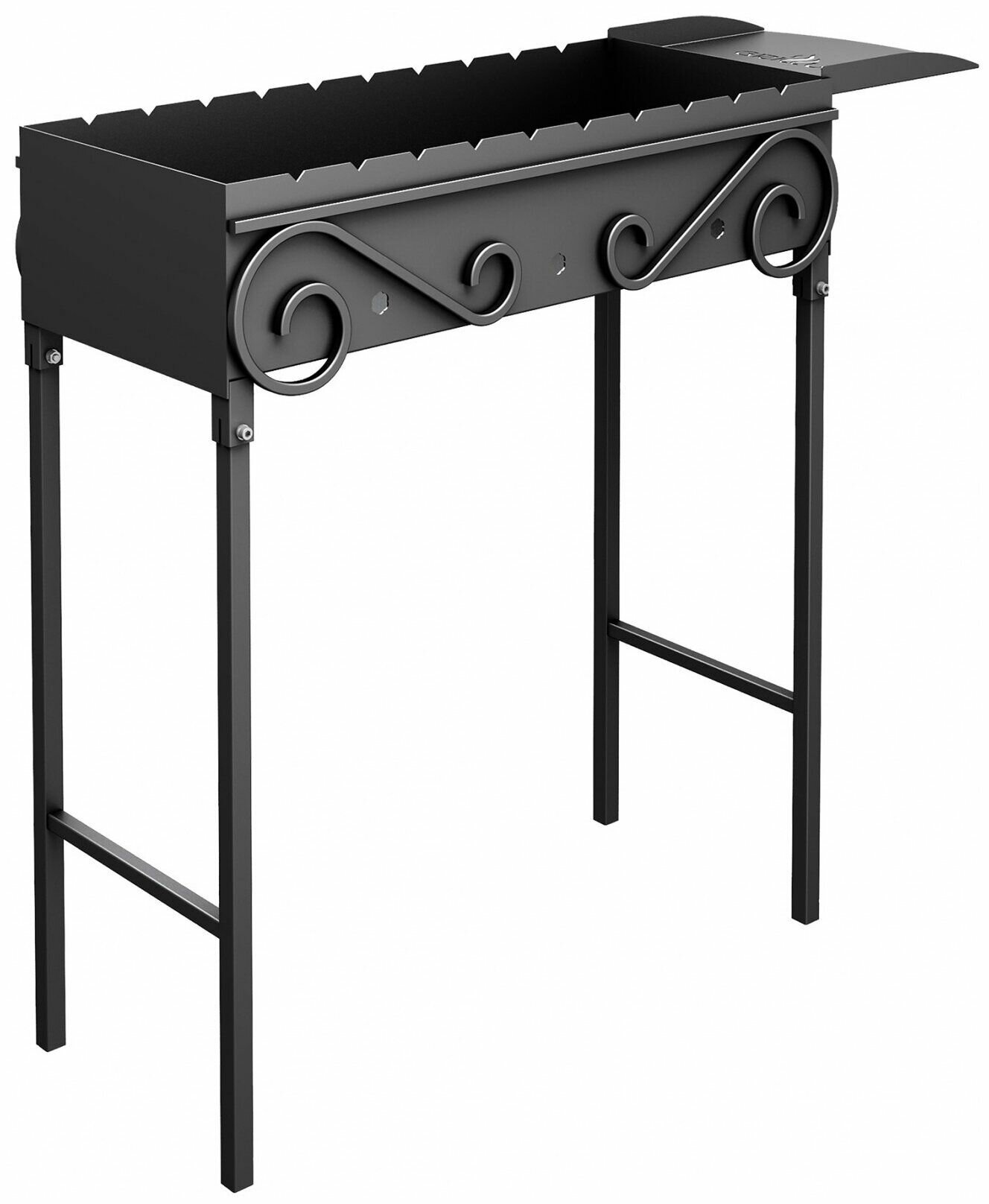 Мангал Grillux "Garden", сталь, разборный, толщина стенок 2 мм