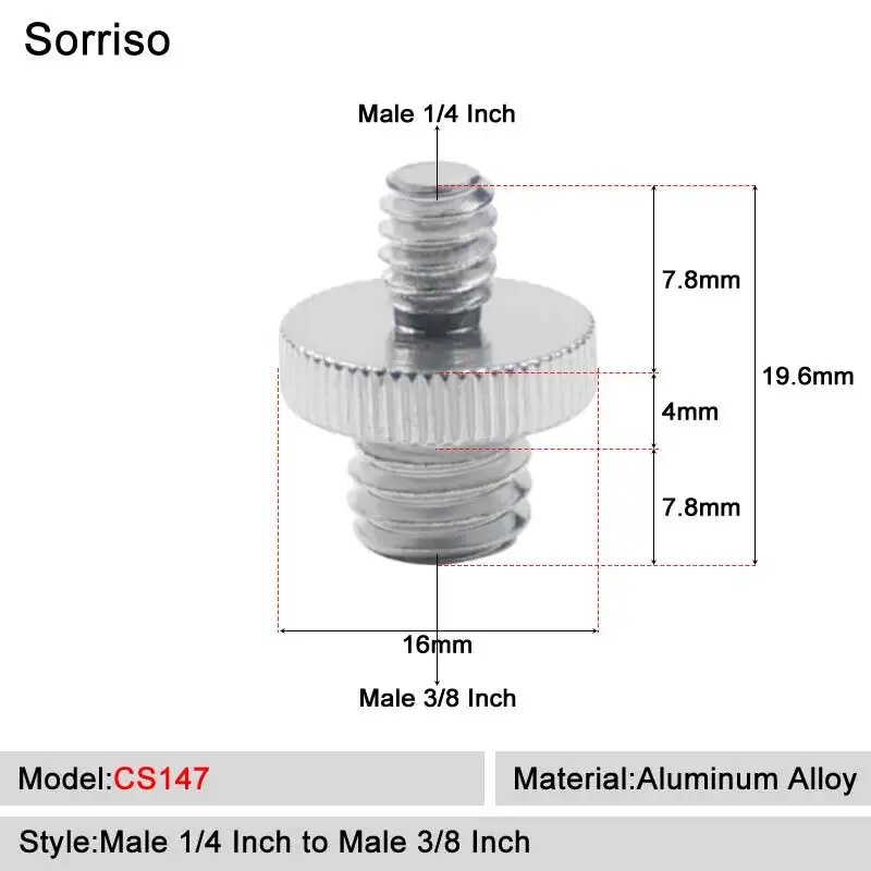 Переходник для крепления штатива Sorriso