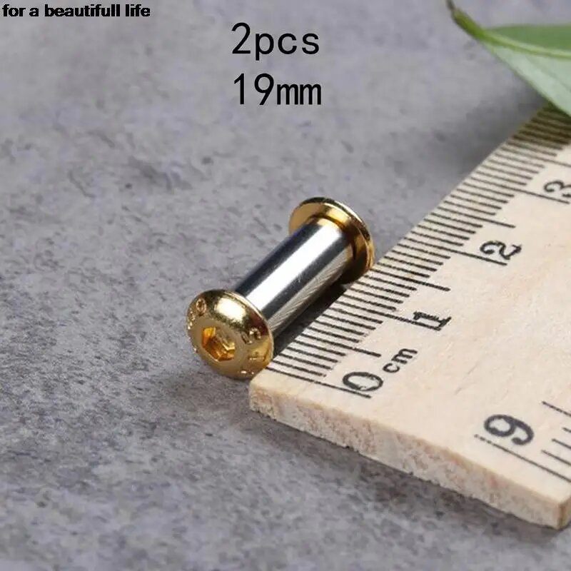 Винты для ножей, 2 шт, сталь+латунь GD-A