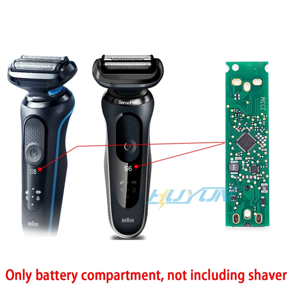 Двигатель для бритвы Braun S5/S6 HUYUN S6 motherboard