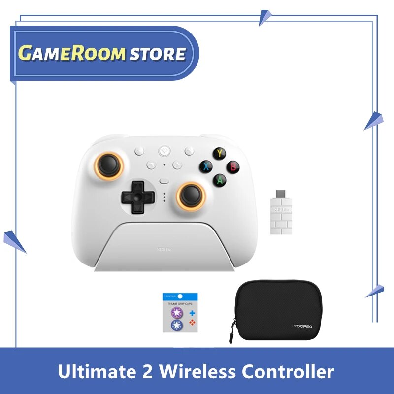 8BitDo Ultimate 2 Wireless Controller Белый