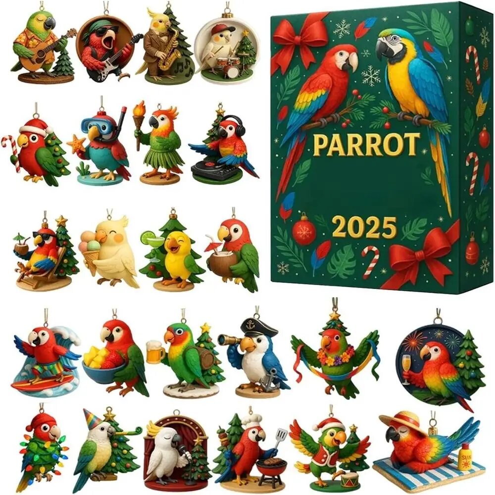 Фетровая мышь адвент-календарь 2024 Parrot