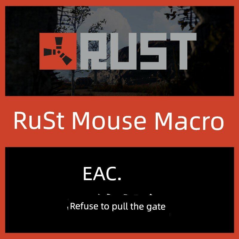 Макрос-мышь RUST: коррозия, кровь, рука-призрак, двойное полетное движение, USB-подключение, проводная, для макросов