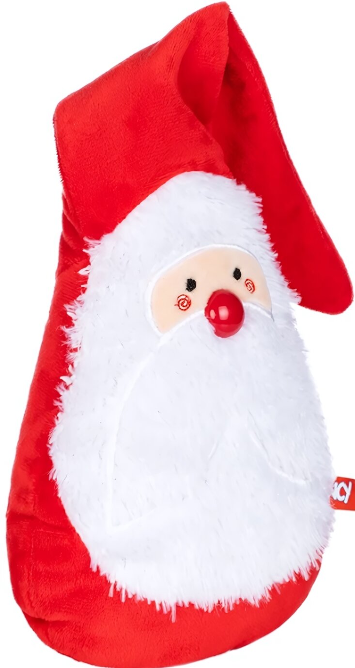 Мягкая игрушка Санта-Клаус 22х15х8см, уютный декор для праздников