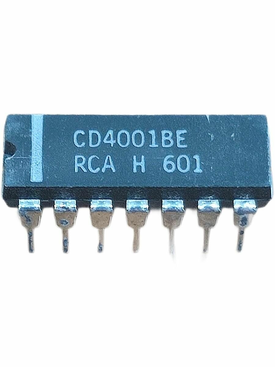 CD4001BE, DIP14 (кр1561ле5) микросхема
