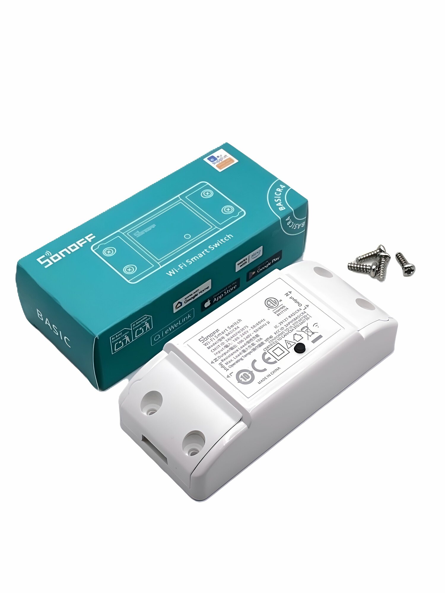 Sonoff Basic R4 умное WiFi реле, универсальное — фото 1
