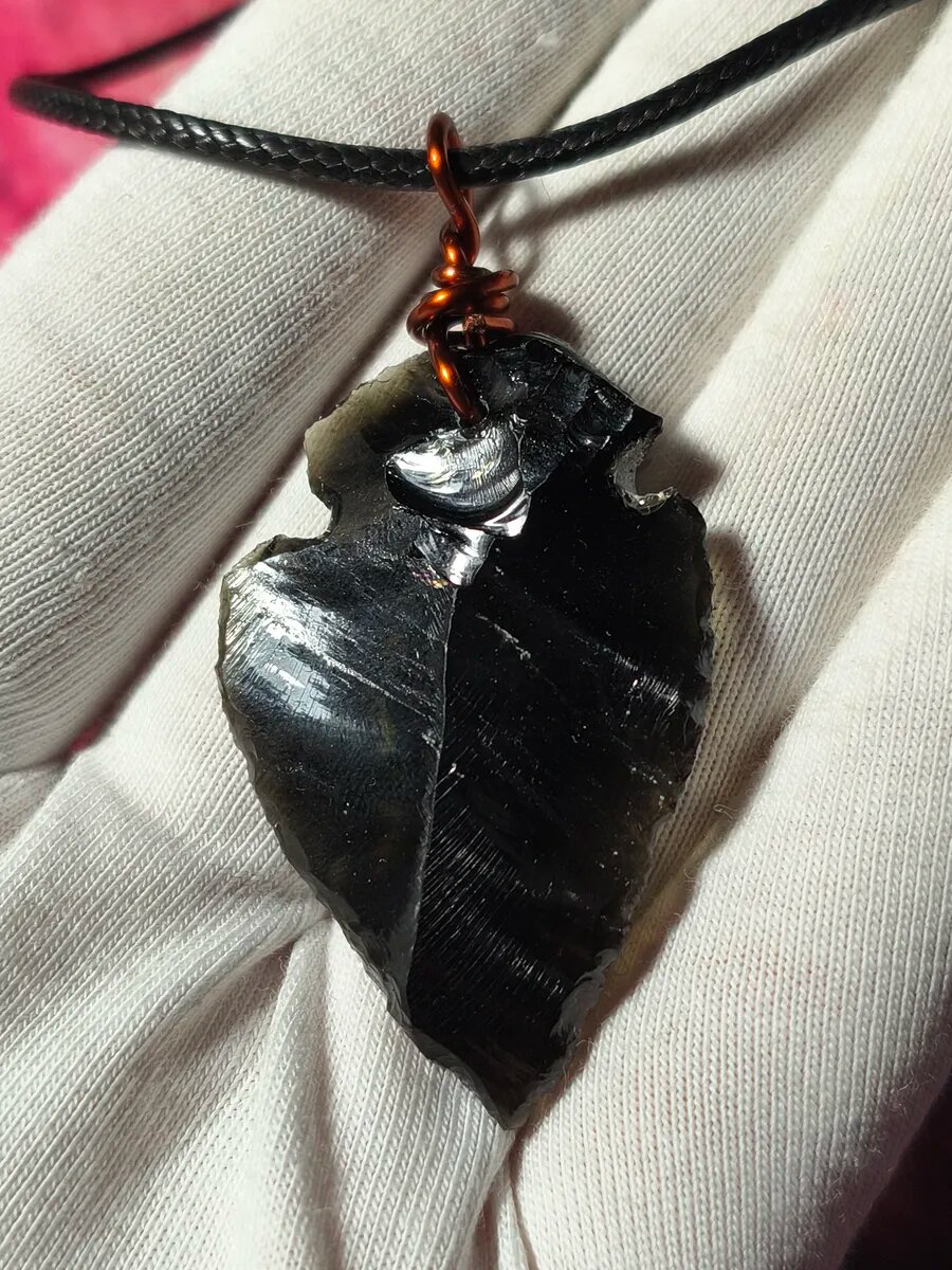 Подвеска ALCHEMY CRYSTAL, обсидиан