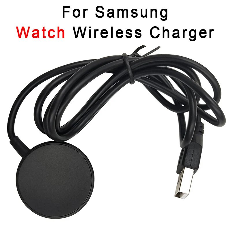 Быстрое беспроводное зарядное устройство Samsung EP-0R825, USB-кабель для Galaxy Watch 6/5/5 Pro/4/3/Active 1/2, адаптер для зарядки умных часов