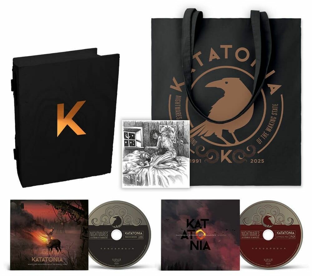 Katatonia - Nightmares As Extensions Of The Waking State BOX SET (2025, CD, Blu-Ray) LTD 500 (Бокс-сет)