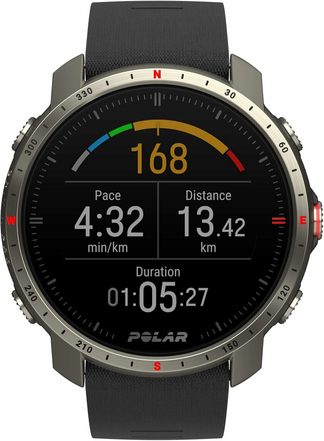 Часы спортивные с GPS Polar Grit X Pro Titan