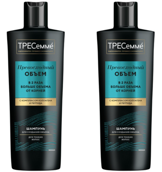 Тресемме Шампунь для создания объема, Beauty-full Volume, 400 мл - 2 шт