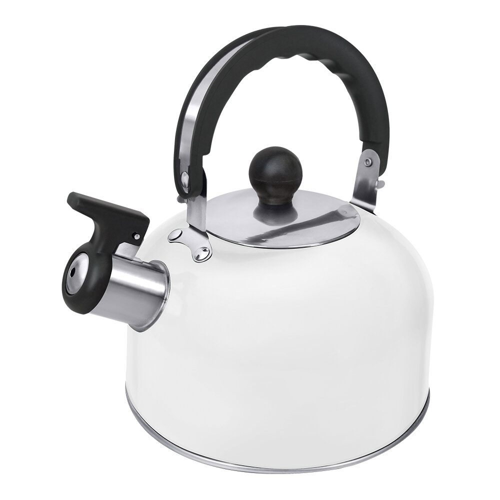 HOME ELEMENT HE-WK1603B NEW белый матовый чайник со свистком