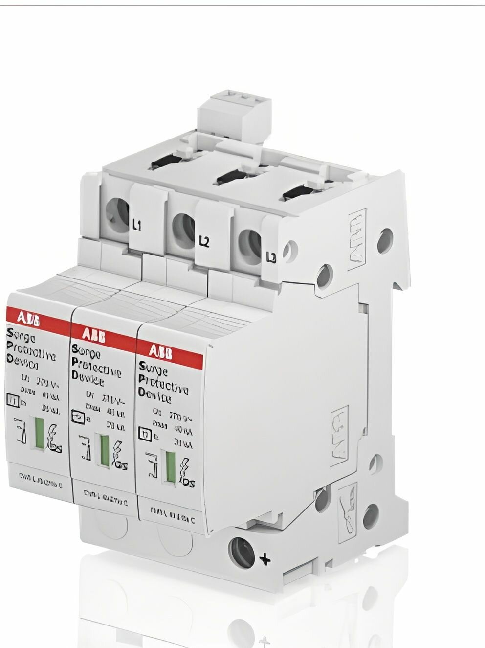 Ограничитель перенапряжения УЗИП OVR T2 3L 40-275s P TS QS ABB