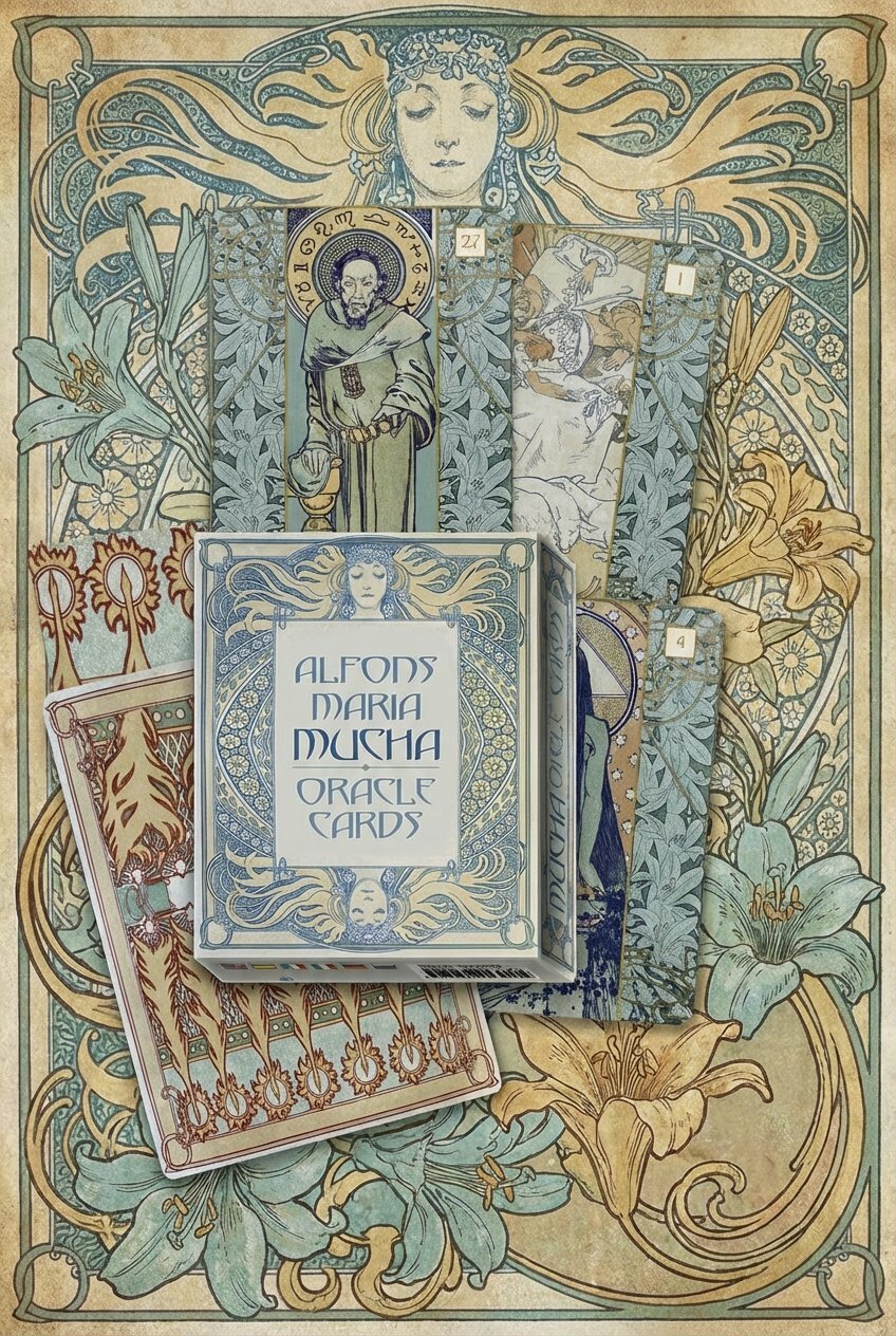 Карты Таро "Alfons Maria Mucha Oracle" Lo Scarabeo / Альфонс Мария Муха Карты Оракула 63357 Lo Scarabeo