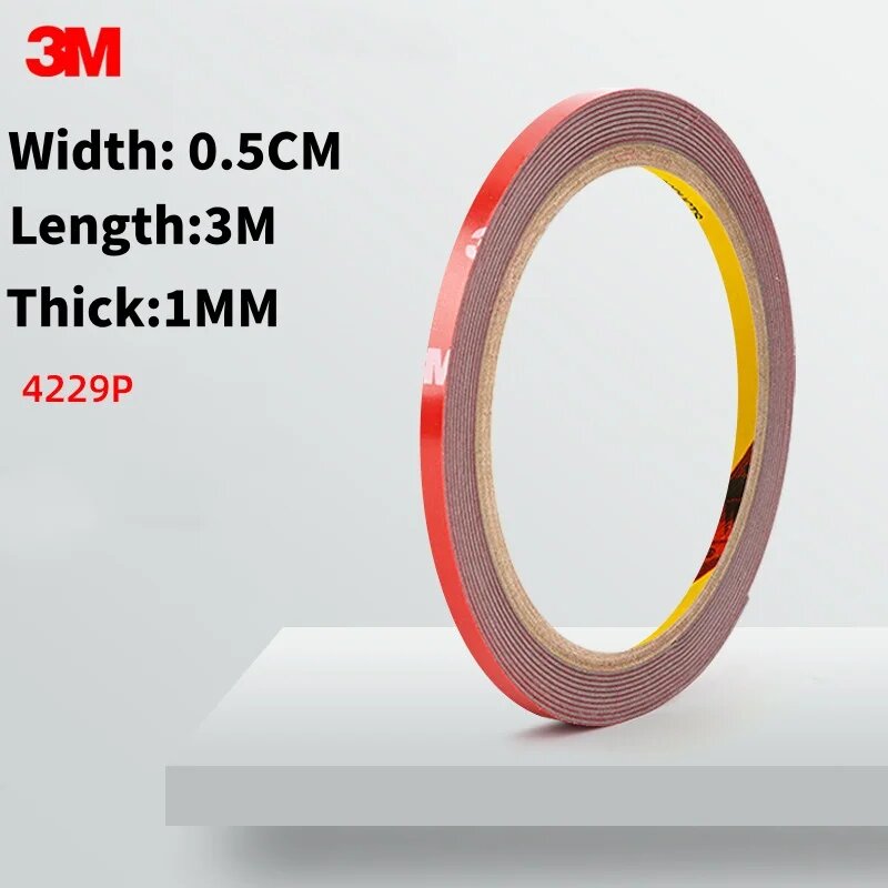 3M 4229P VHB двусторонняя клейкая лента Width 5mm