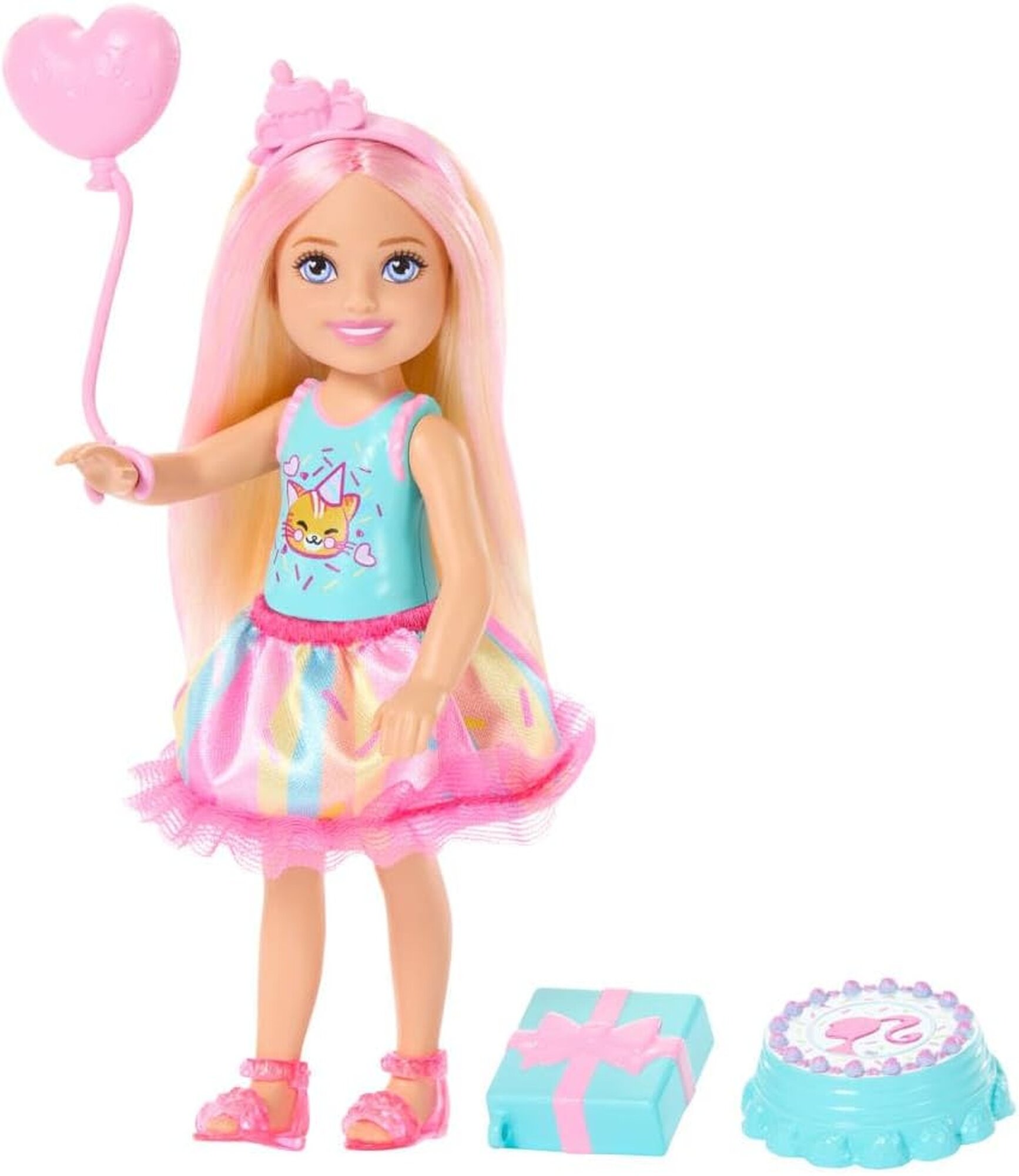 Кукла Barbie Chelsea JJB37, с аксессуарами, шарнирная, 14 см