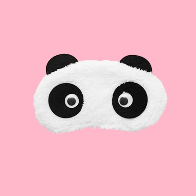 Плюшевая маска для сна Panda 06