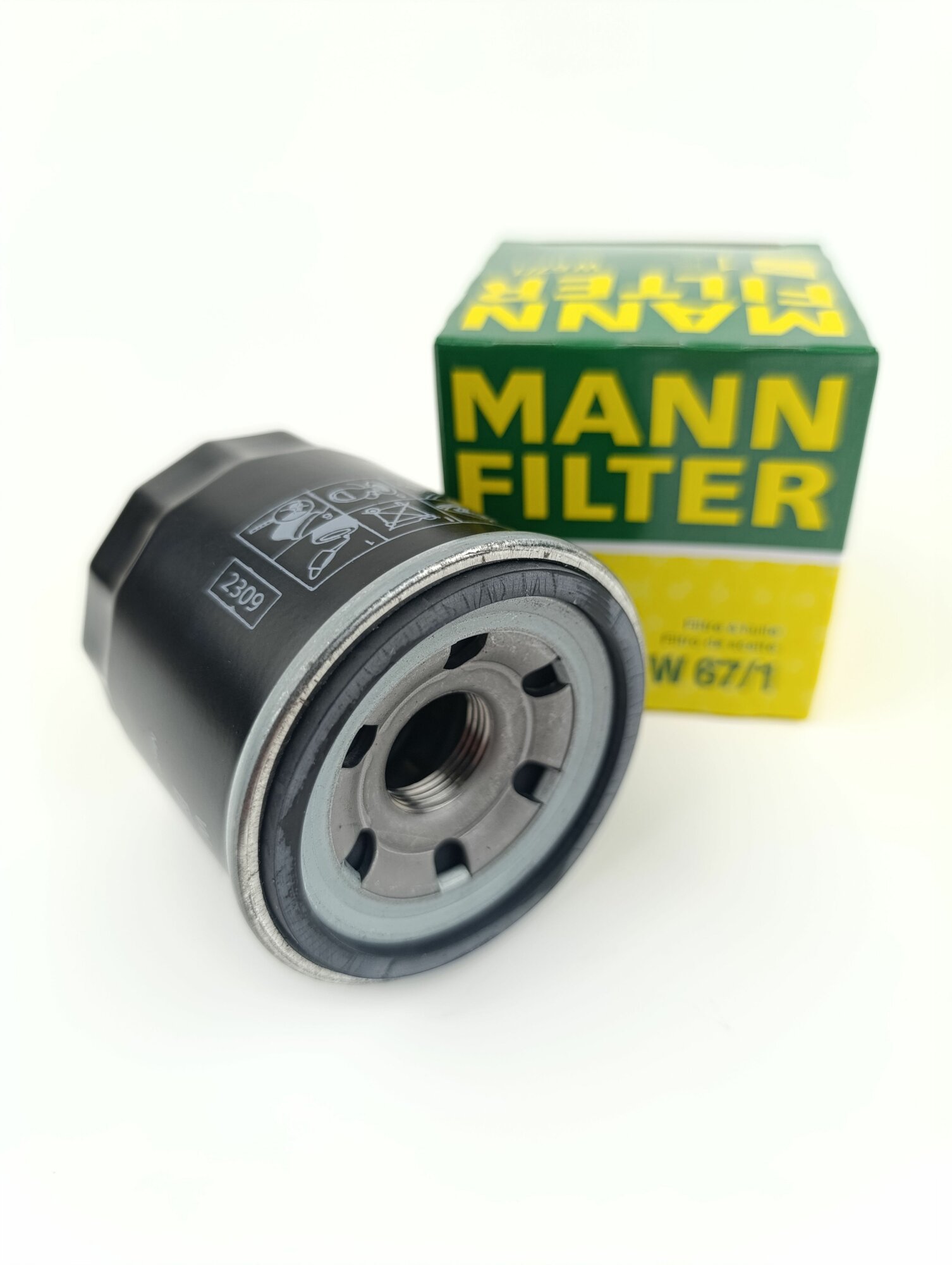 MANN Фильтр масляный W67/1
