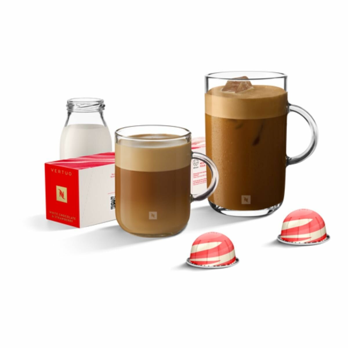 Кофе-капсулы Nespresso Vertuo White Chocolate & Strawberry 230ml