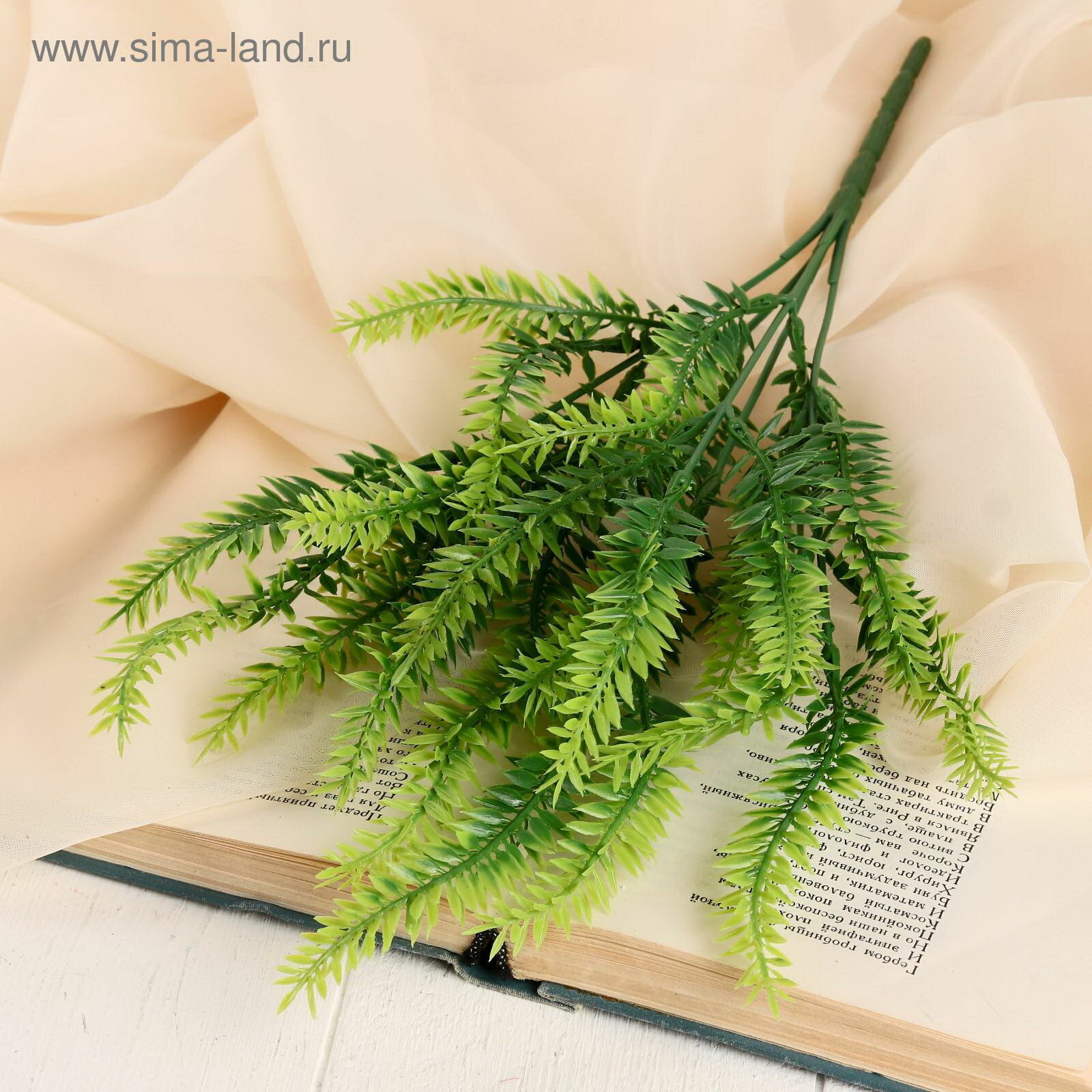 Букет искусственный "Пышный папоротник", h=35 см, вид: зелень