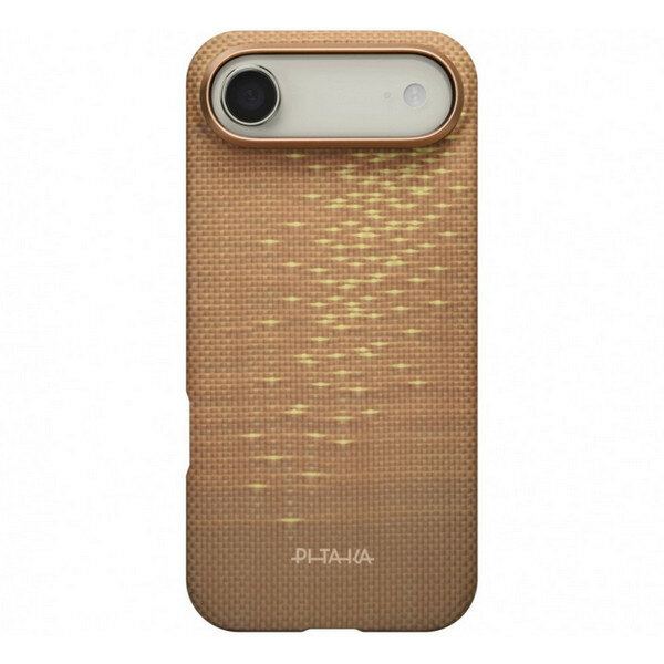 Чехол Pitaka Edge (Ultra-Slim) Case для iPhone Air 6.5" (KI1703AG) Golden Glint