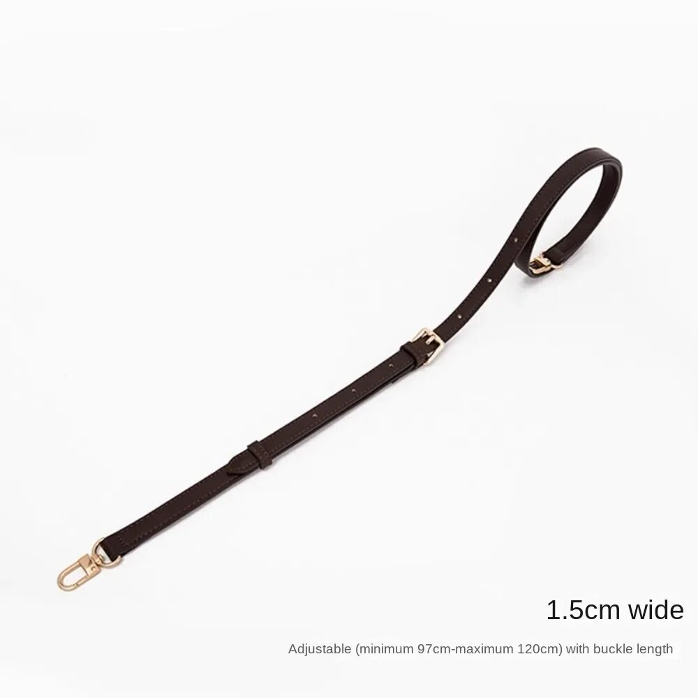 1 шт, ремни для сумки из искусственной кожи для LV Speedy 20 25 30, регулируемые лямки, длинная сумка через плечо без перфорации, аксессуары для сумки на ремне